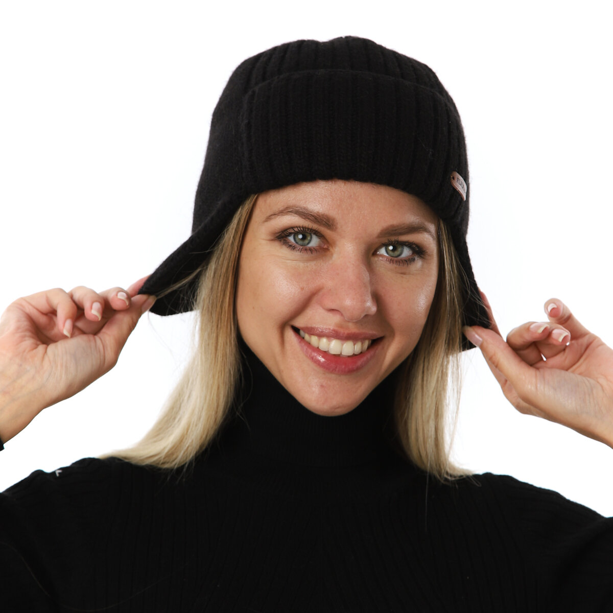 Шапка-ушанка для женщин