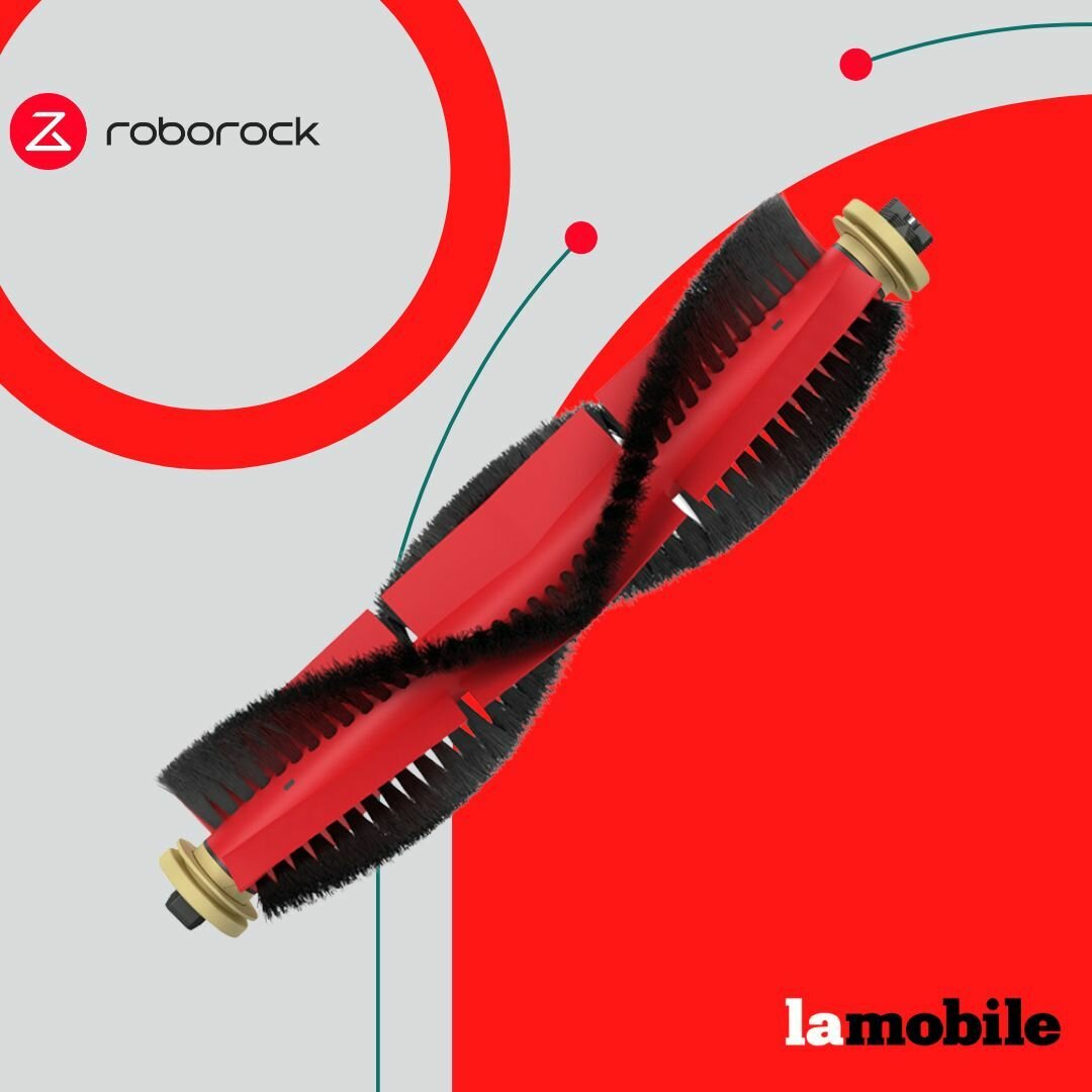 Основная щетка Roborock Main Brush of Robotic Vacuum Cleaner для робота-пылесоса S5, S5 MAX, S6, S6 Pure, S6 MaxV, E-202, E4 SDZS04RR (Оригинал)