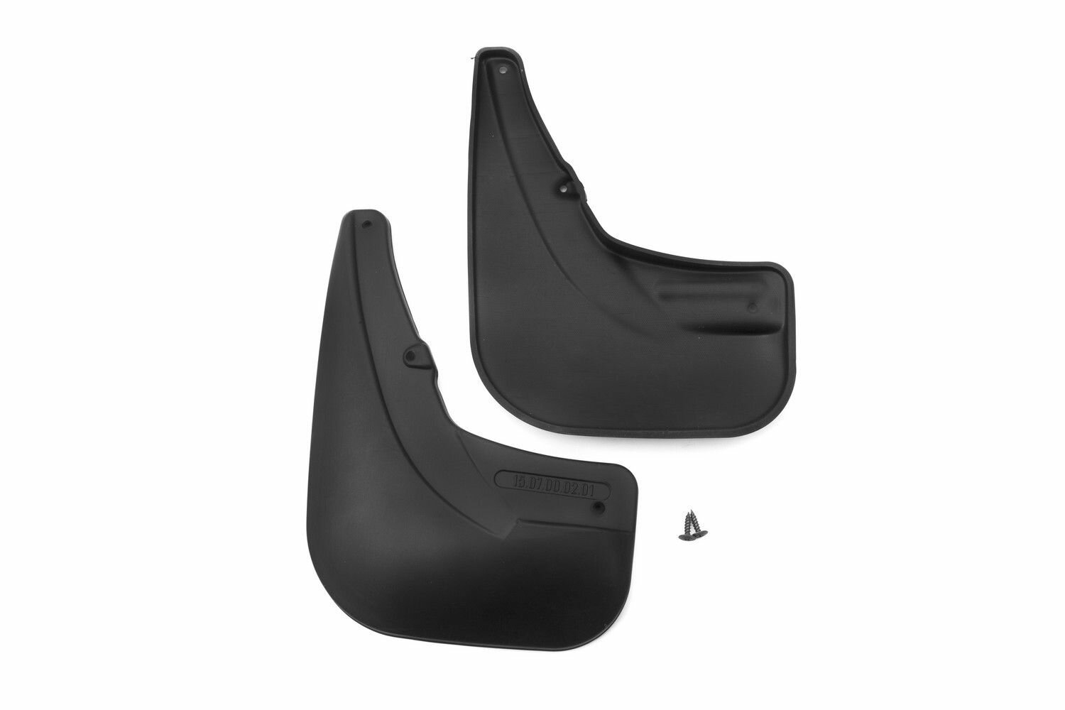 Брызговики задние FIAT DOBLO, 2014- фургон 2 шт.(optimum) в пакете FROSCH. NLF.15.07. E14