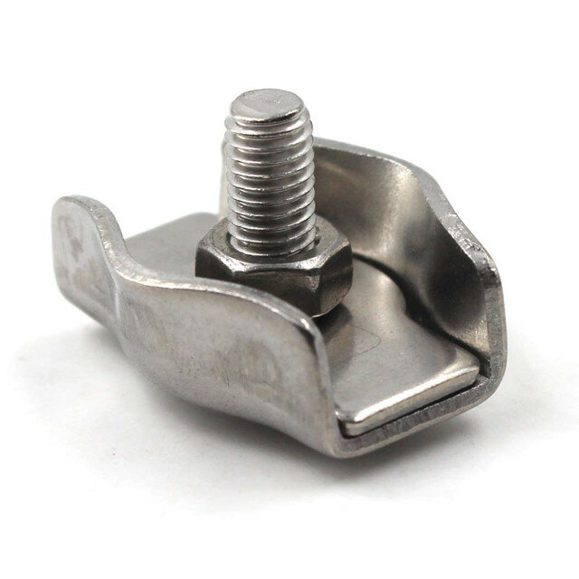 Tech-Krep Simplex зажим для троса 3 мм набор 2 шт металлический крепеж тросовых систем