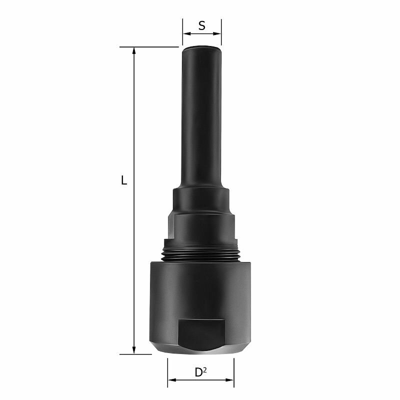 Удлинитель высокоточный 88мм для фрез с 12 на 12 хвостовик Rotis LCP01120120