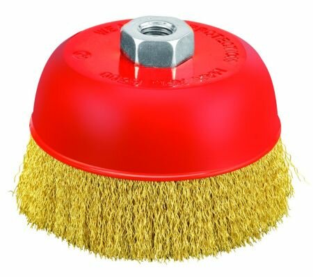 Щетка чашечная латунная P.I.T. 75x0,3мм M14(APLS12-M075)