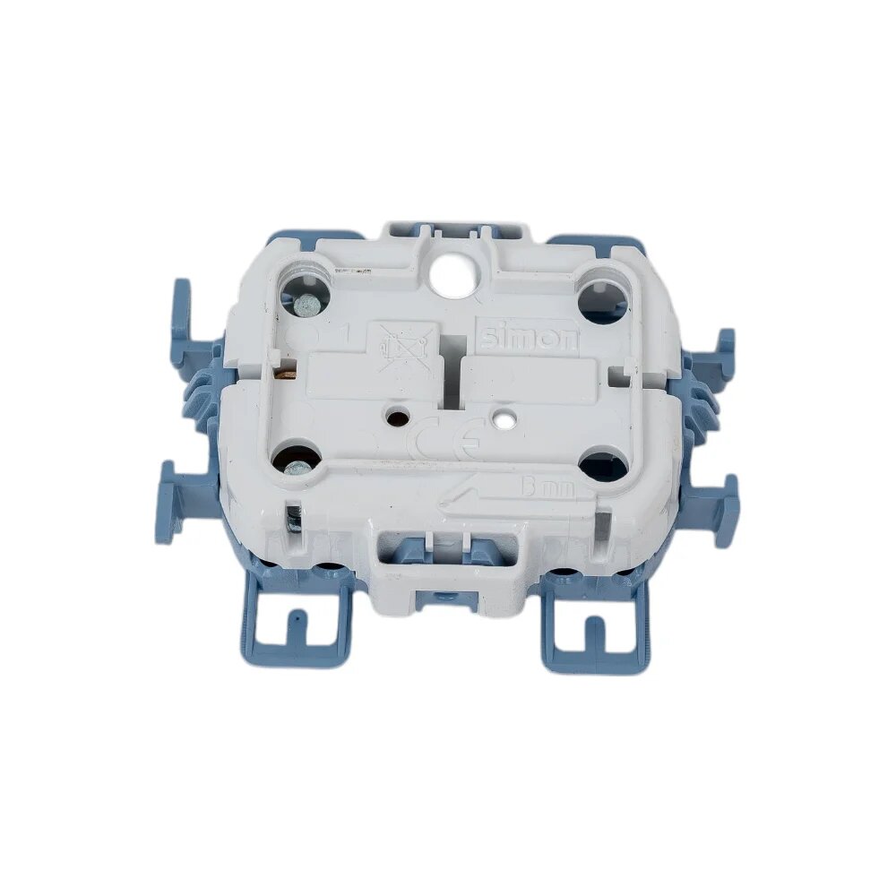 Одноклавишный кнопочный выключатель Simon, 10А 250В, S73, S73 Loft 73150-39