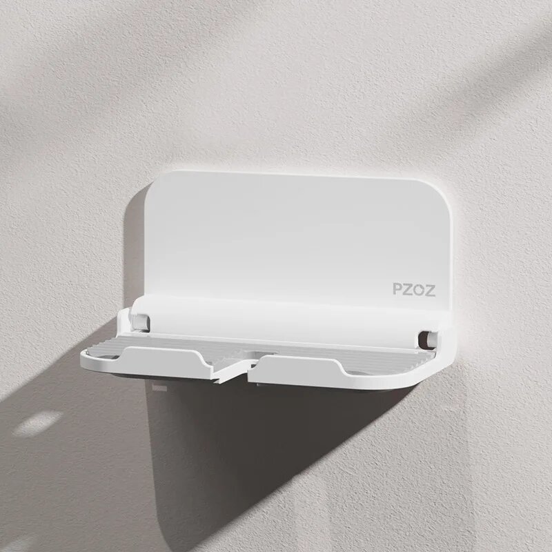 PZOZ настенный держатель зарядное устройство крюк подвесной кронштейн-подставка Док-станция Мобильный Телефон держатель для планшета наклеенный на стену складной держатель для душа