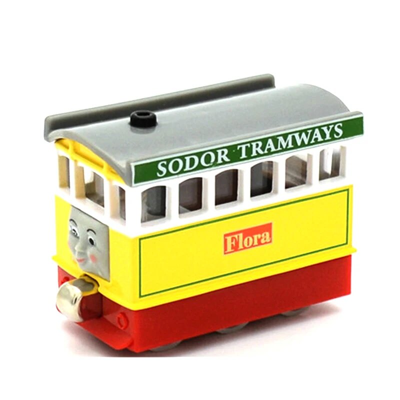 Thomas & Friends, поезд-трамвай Flora, магнитный