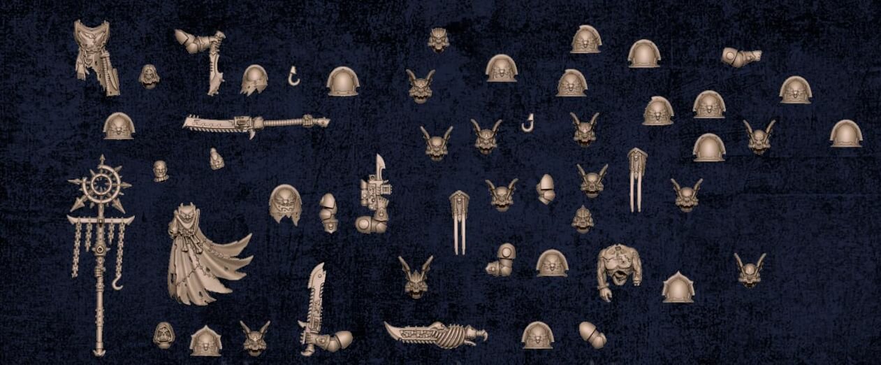 Warhammer Kill Team Миниатюра Nemesis claw upgrade pack