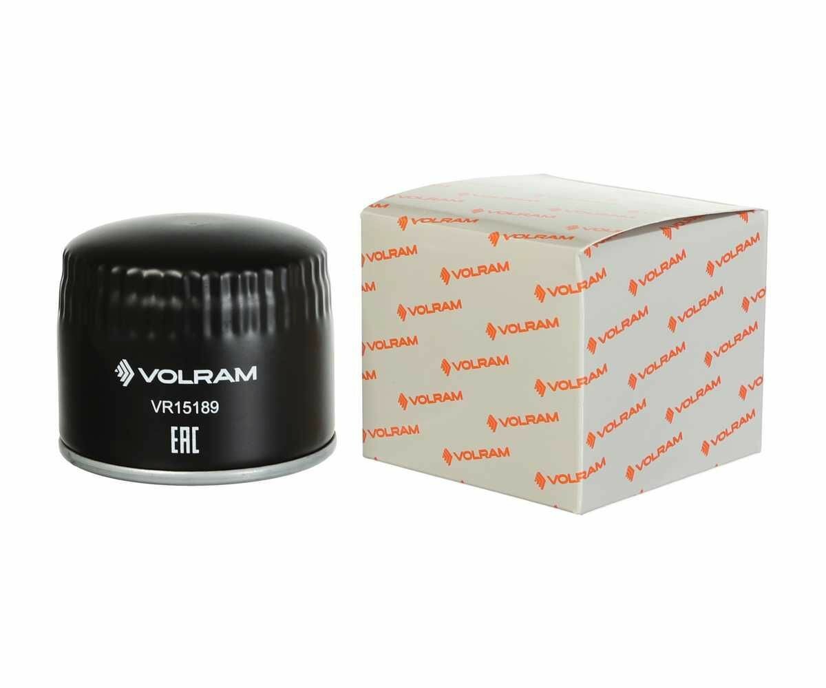 Фильтр масляный Volram VR15189 Lada ВАЗ 2104-2107, 2108-21099, 2110-2115, 2123, 1111; Калина/Kalina, Приора/Priora, Гранта/Granta