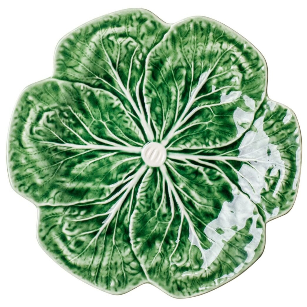 Тарелка обеденная Bordallo Pinheiro Cabbage Dinner Plate 65000442