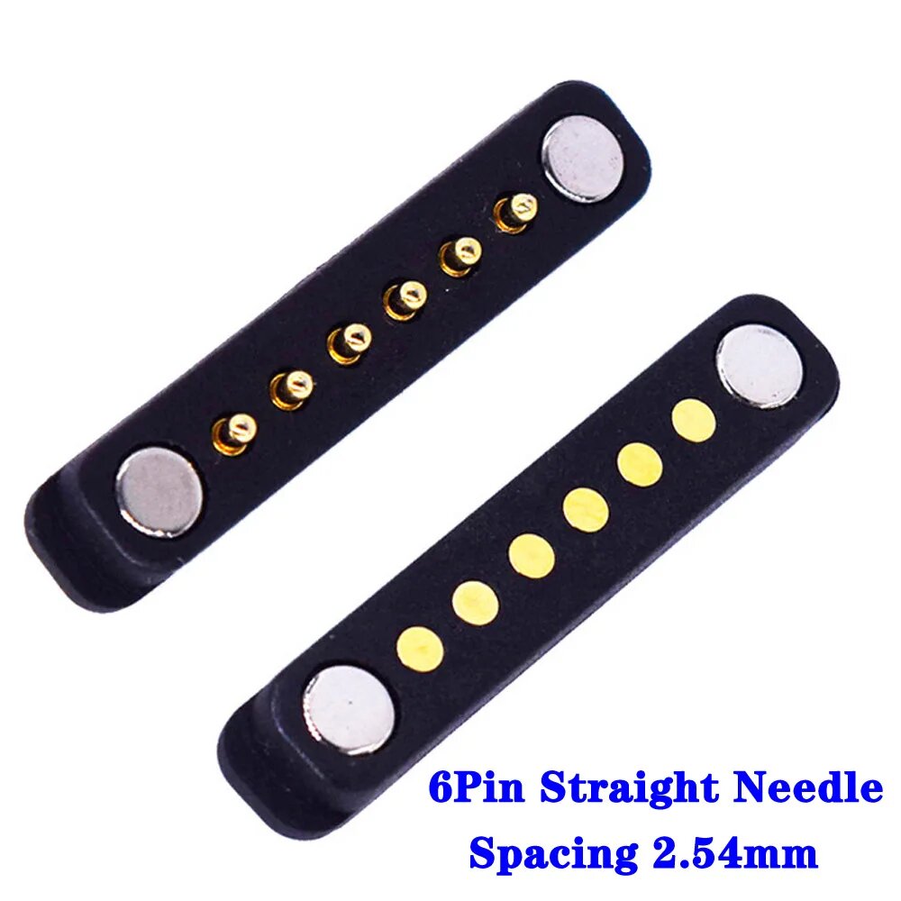 Магнитный разъем постоянного тока LAJQTAO 10-контактный 6Pin 2.54mm