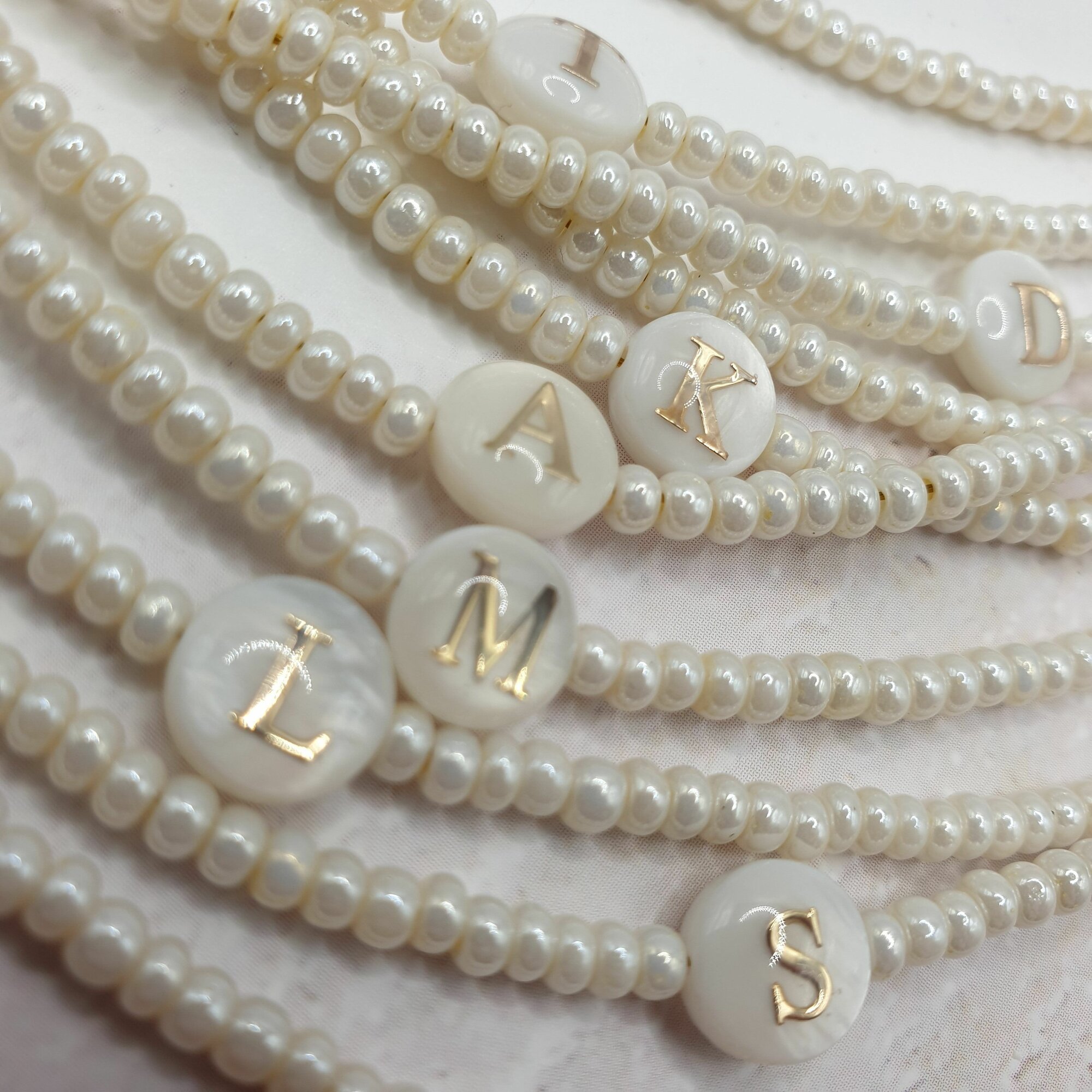 Чокер, жемчуг культивированный, перламутр