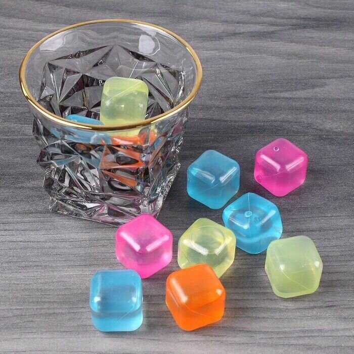 Кубики для охлаждения напитков 20 штук в наборе "Куб" многоразовые