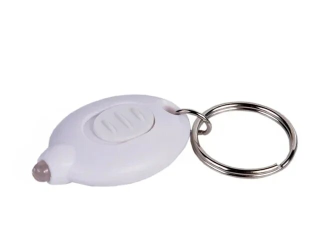 POCKETMAN Мини-фонарик белый свет Белый, white shell