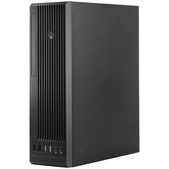 Корпус Chieftec UNI BE-10B-300, 300W mATX черный