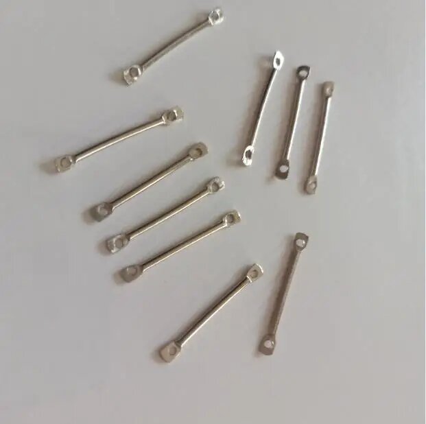 Серьги-клипсы металлические, 3см, Rhodium, 50шт