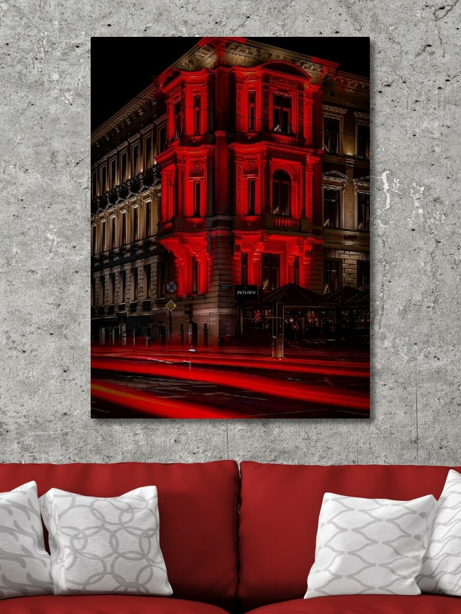 Картина на стену "Алые своды" 50х70см 1шт.