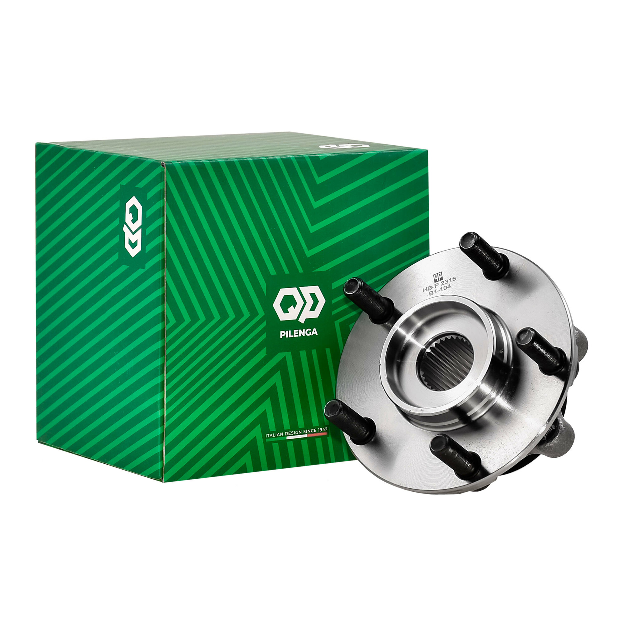 Ступица передняя для Nissan X-Trail T31, Qashqai J10, Juke, с подшипником, PILENGA HB-P 2318