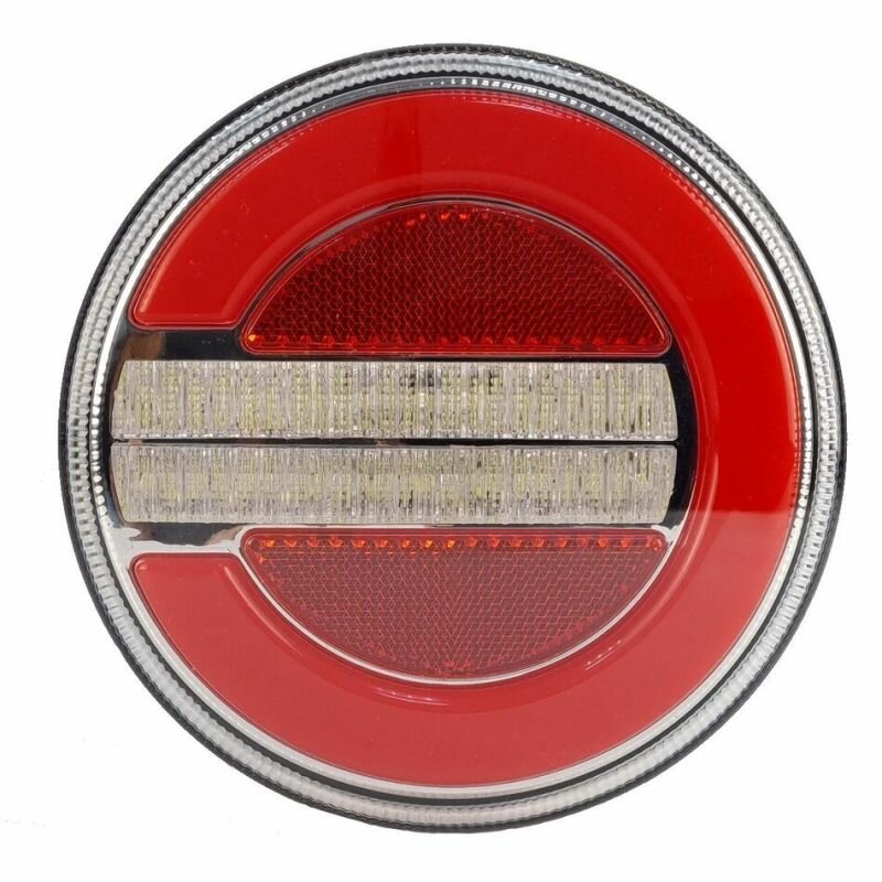 Светодиодный фонарь универсальный 7,8 Вт для прицепов круглый с задним ходом