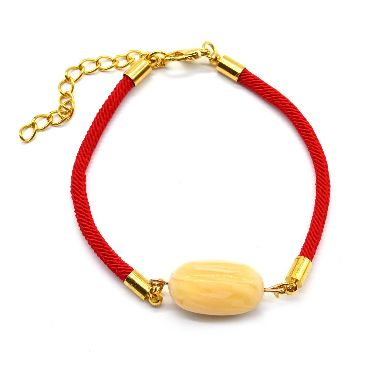 Браслет, янтарь