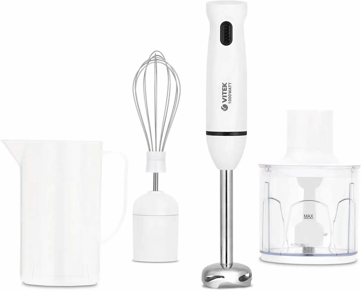 Блендер VITEK VT-8531, погружной, белый/белый VT-8531