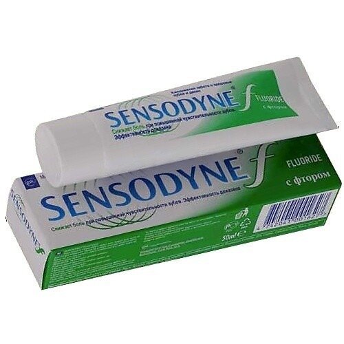 Зубная паста SENSODYNE с Фтором, 50 мл (P100264084/P100264093)