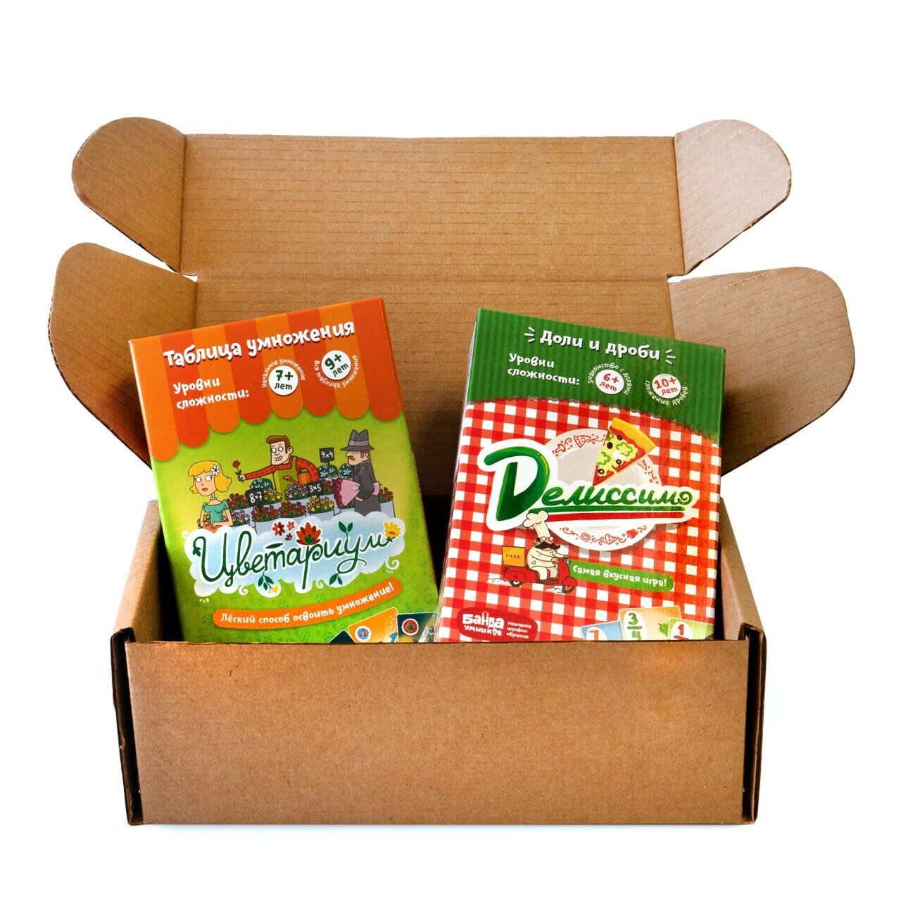 Набор настольных игр Банда умников Обучающий: Дели-Умножай (УМ507)