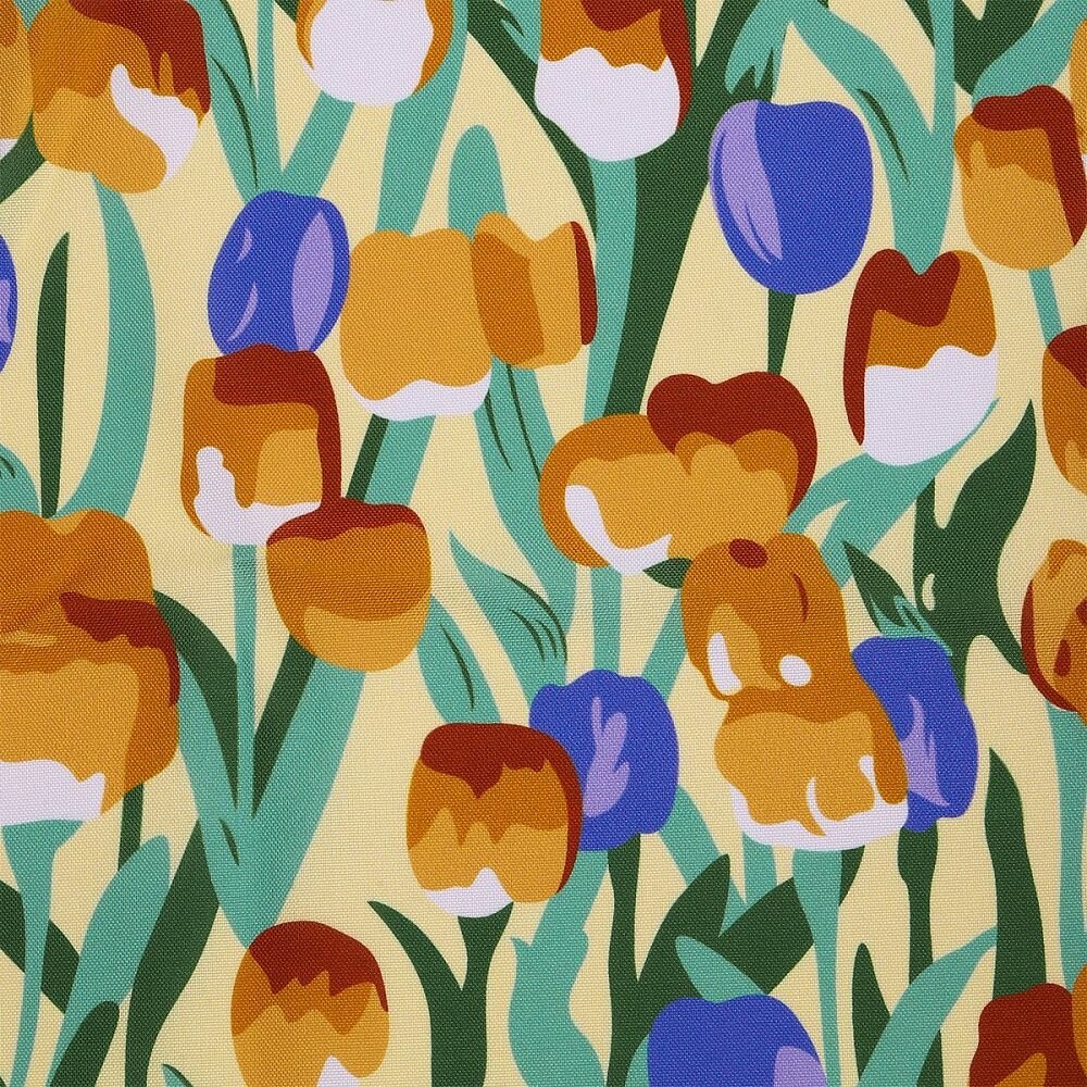 Ткань IDEAL Габардин 140 г/м2, 100% полиэстер, ширина 150 см, цвет желтый рулон 25 м