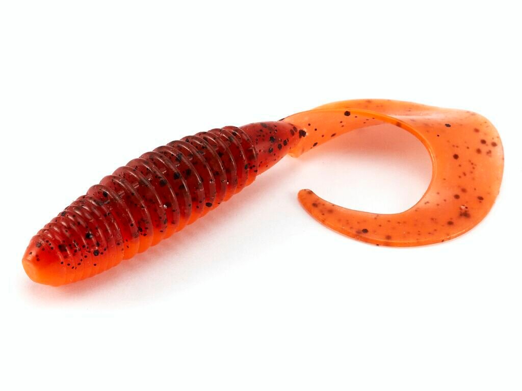 Приманки рыболовные силиконовые Твистеры съедобные lucky john Pro Series CRUSHER GRUB 3,9in (09.90)/T48 5шт. набор снастей для зимней и летней рыбалки резиновые рыбки, искусственные наживки