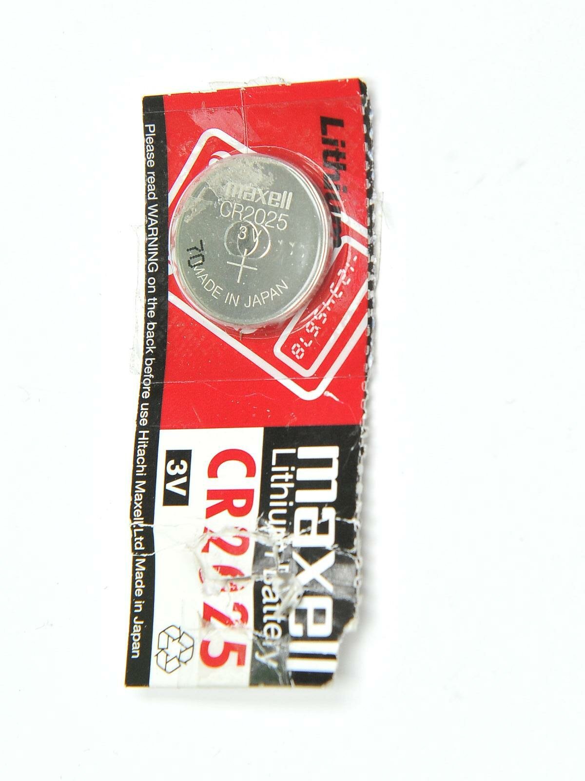 Батарейка литиевая дисковая специальная 3В 1шт Lithium CR2025 BL-2//