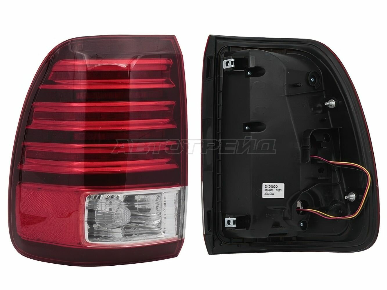 Фонарь задний левый, диодный для Лексус Lx470, Тойота Ленд Крузер арт ST2241902L SAT