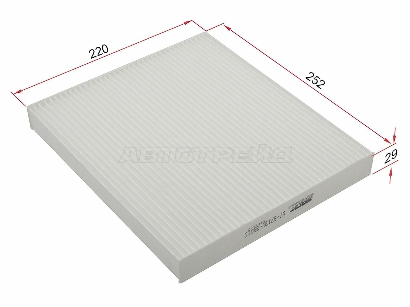 Фильтр салона для Хендай Санта фе, Соната, КИА Маджентис, Оптима, Маджентис арт ST971332B010 SAT