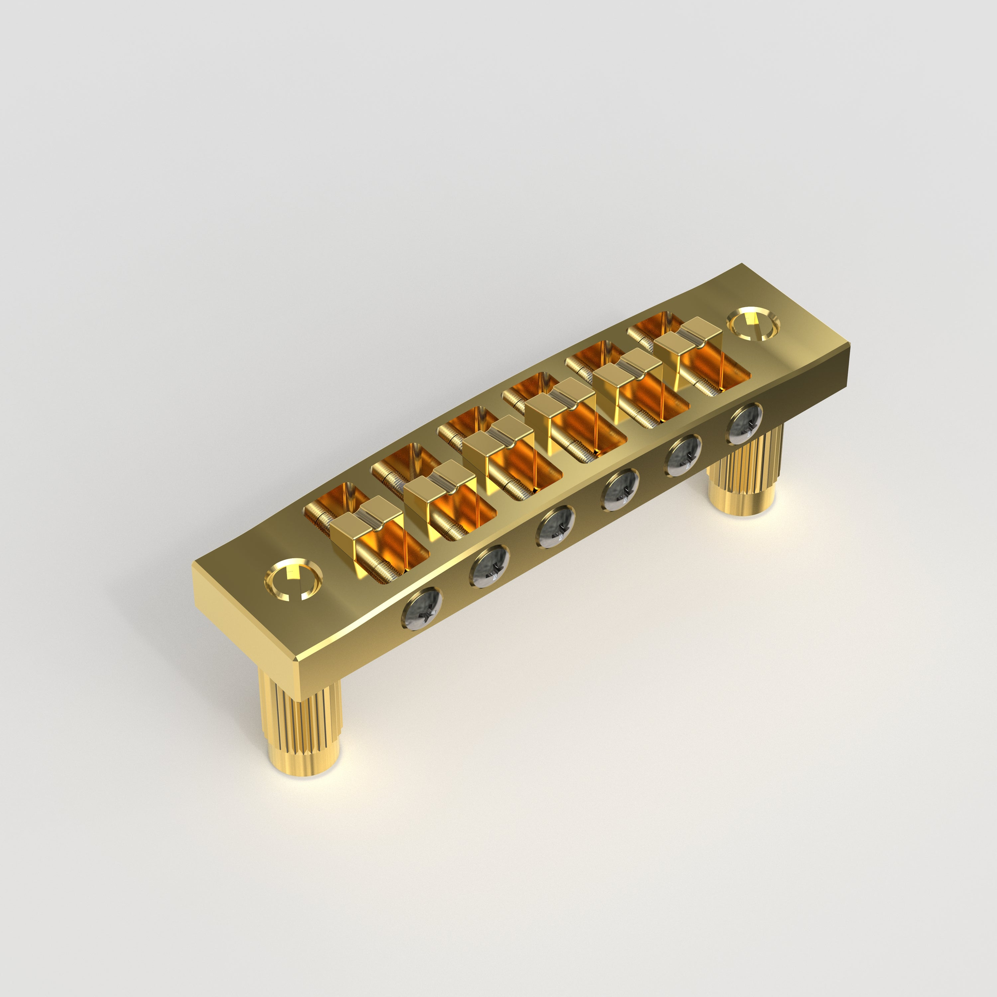 Бридж Tune-O-Matic Guyker GM013, золото