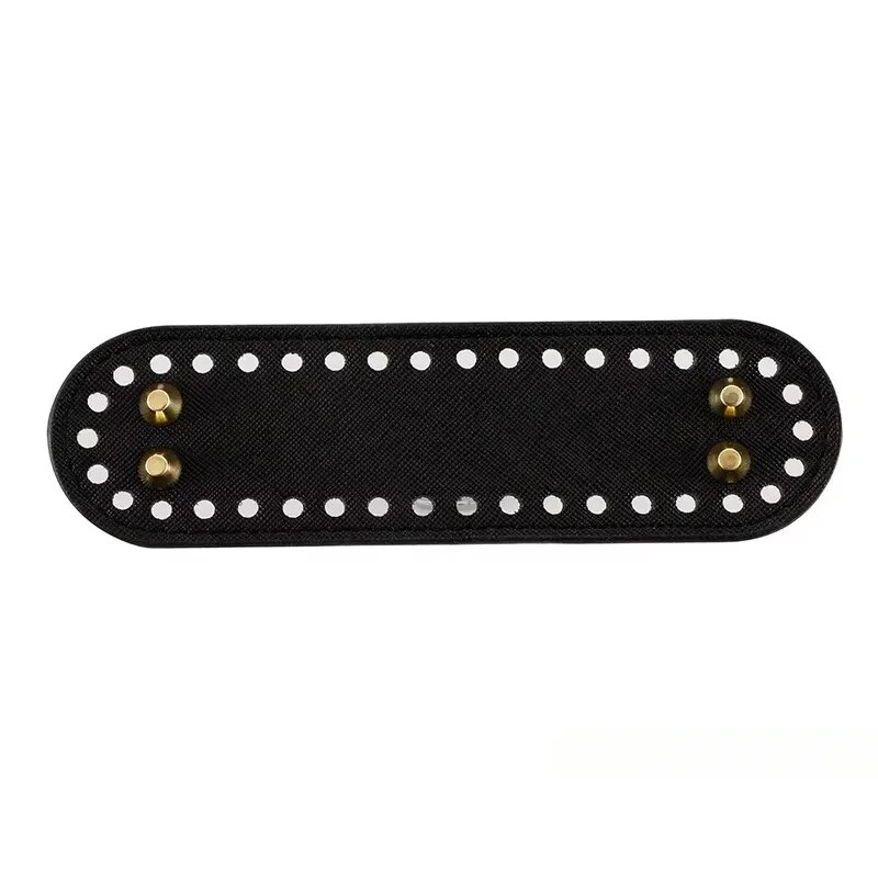 5*18 см, оптовая продажа, овальное длинное дно для вязаной сумки, аксессуары для сумок Черный, black