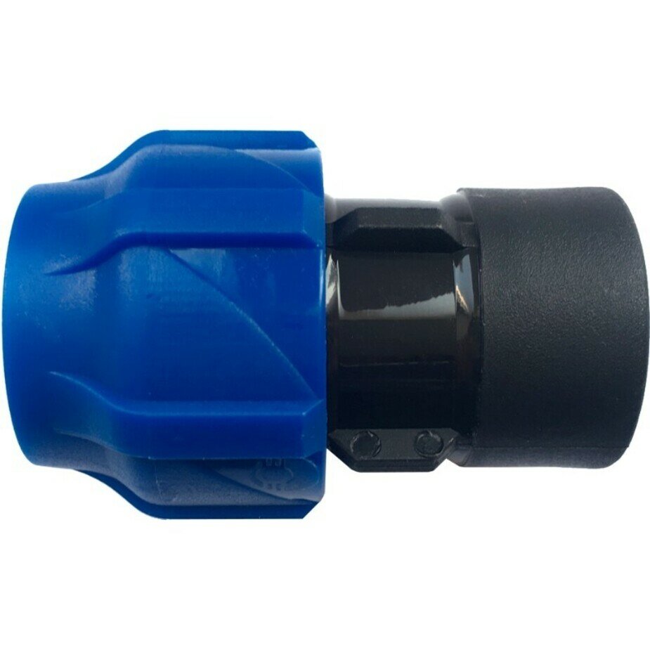 Муфта ПНД компрессионная переходная 20х3/4 ВР(г)