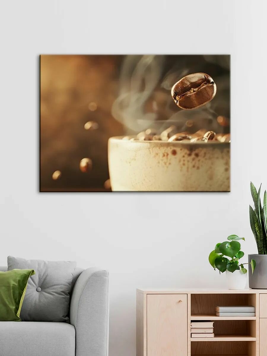 Картина на кухню "Кофе", 70x50 см