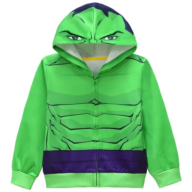 Детские толстовки с капюшоном с Человеком-пауком Marvel для мальчиков, одежда для детей, куртка с Человеком-пауком для маленьких мальчиков, спортивные пальто на молнии, детский подарок