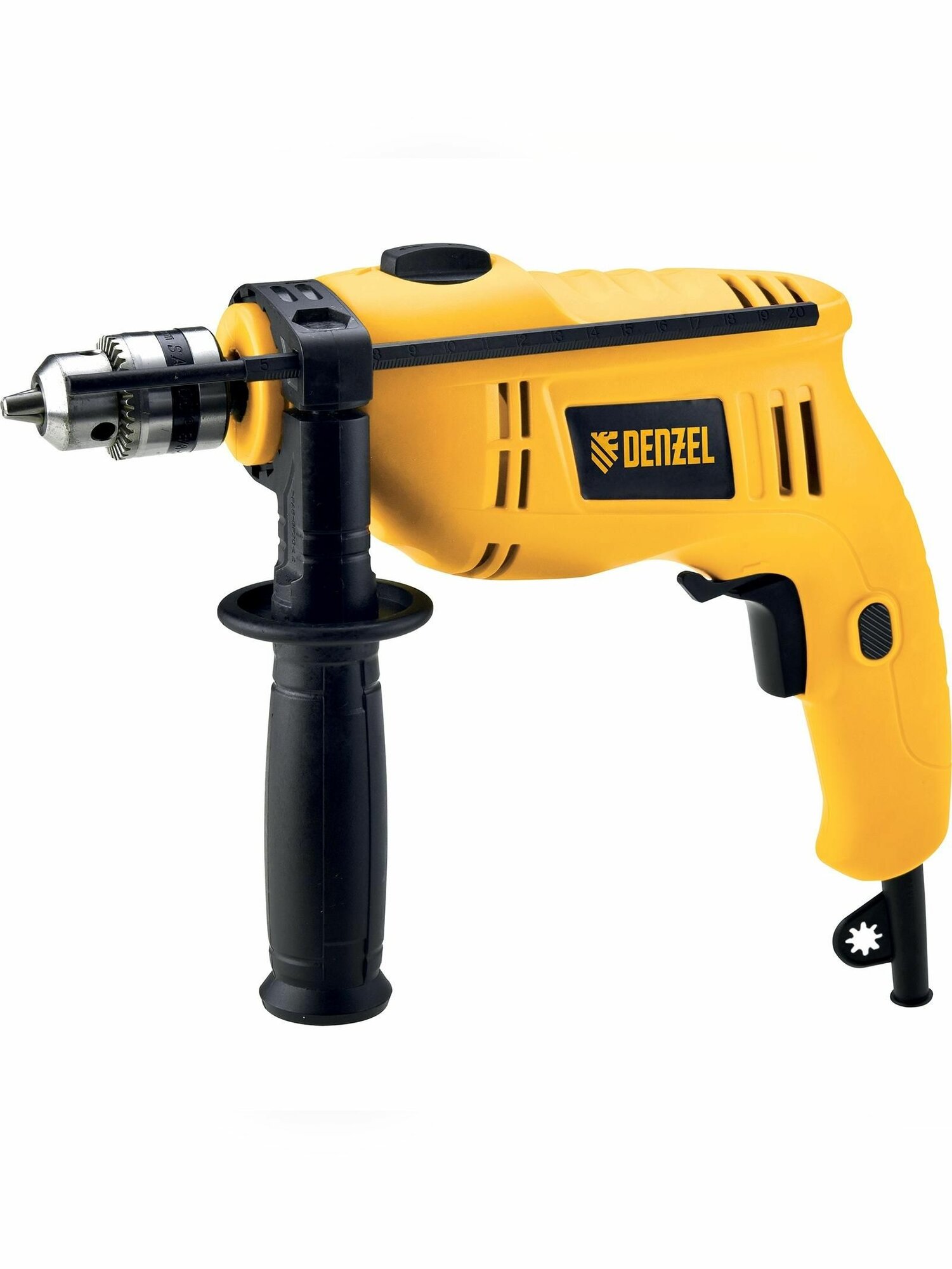 Дрель ударная ID-550, 550 Вт, 0-2900 об/мин, 46400 уд/мин Denzel 26302
