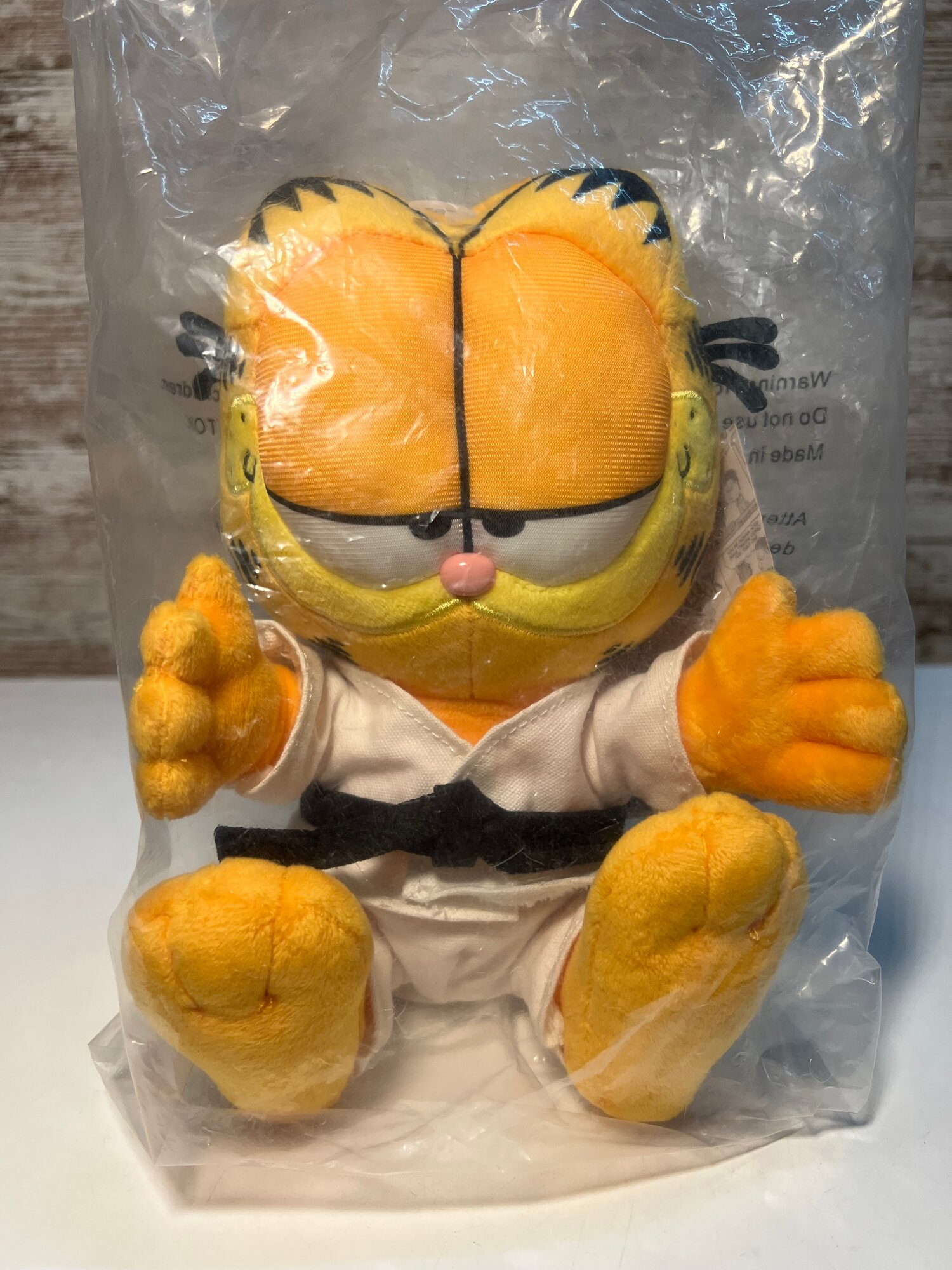 Мягкая игрушка рыжий кот Гарфилд, Canfield, 23 см от Kidrobot