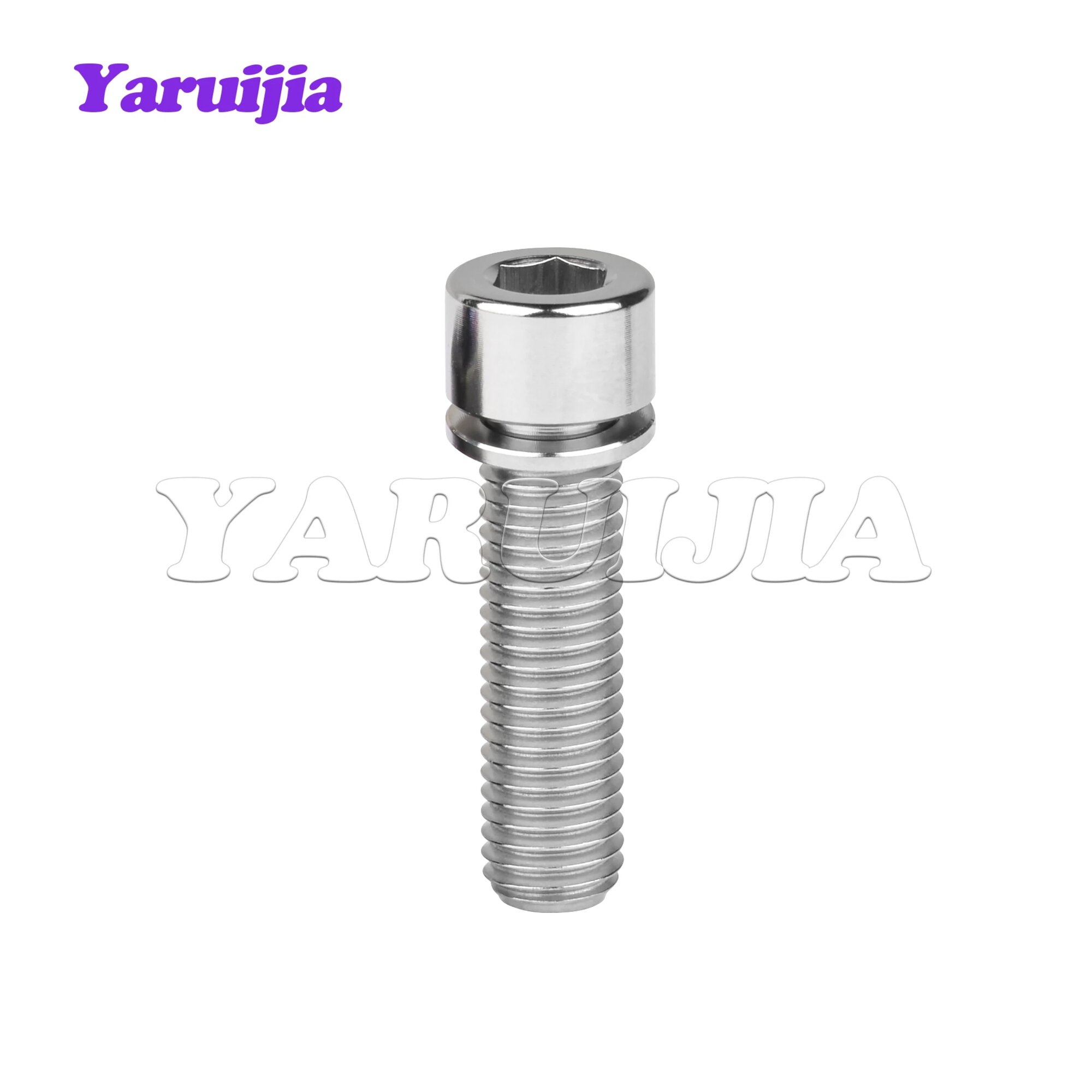 Титановые болты Yaruijia M5x18 мм M7/M8x20/25 мм М8, Titanium, 20mm