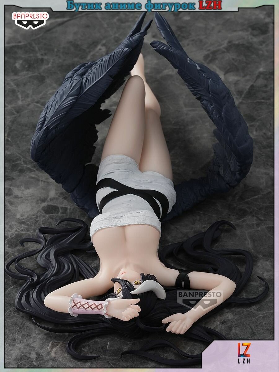 Аниме фигурка BANDAI Banpresto Relax time Альбедо(Albedo) из "Overlord" 20 см