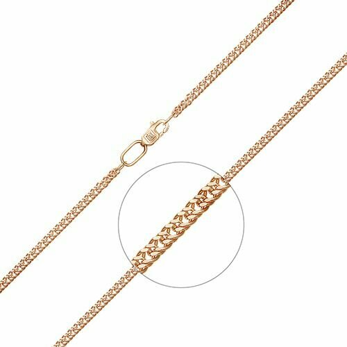 Цепь красное золото, 585 проба