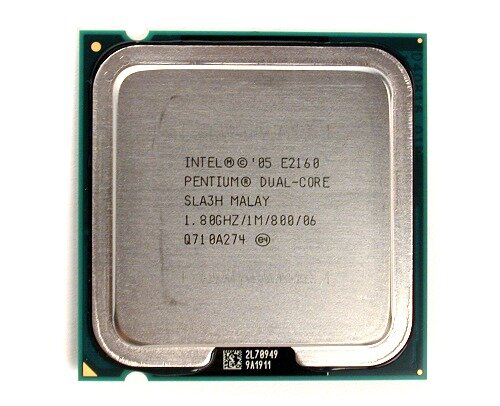 Процессор Socket-775 Intel Dual Core E2160 1,8/1М/800 SLA3H MALAY
