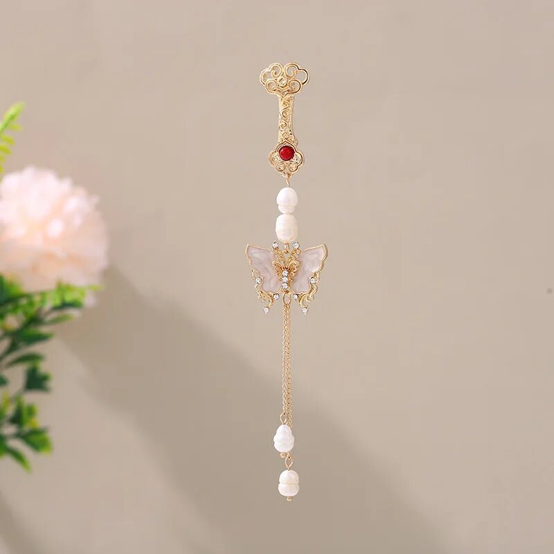 Винтажная брошь в китайском стиле для женщин, модные эмалированные булавки, аксессуары для макияжа