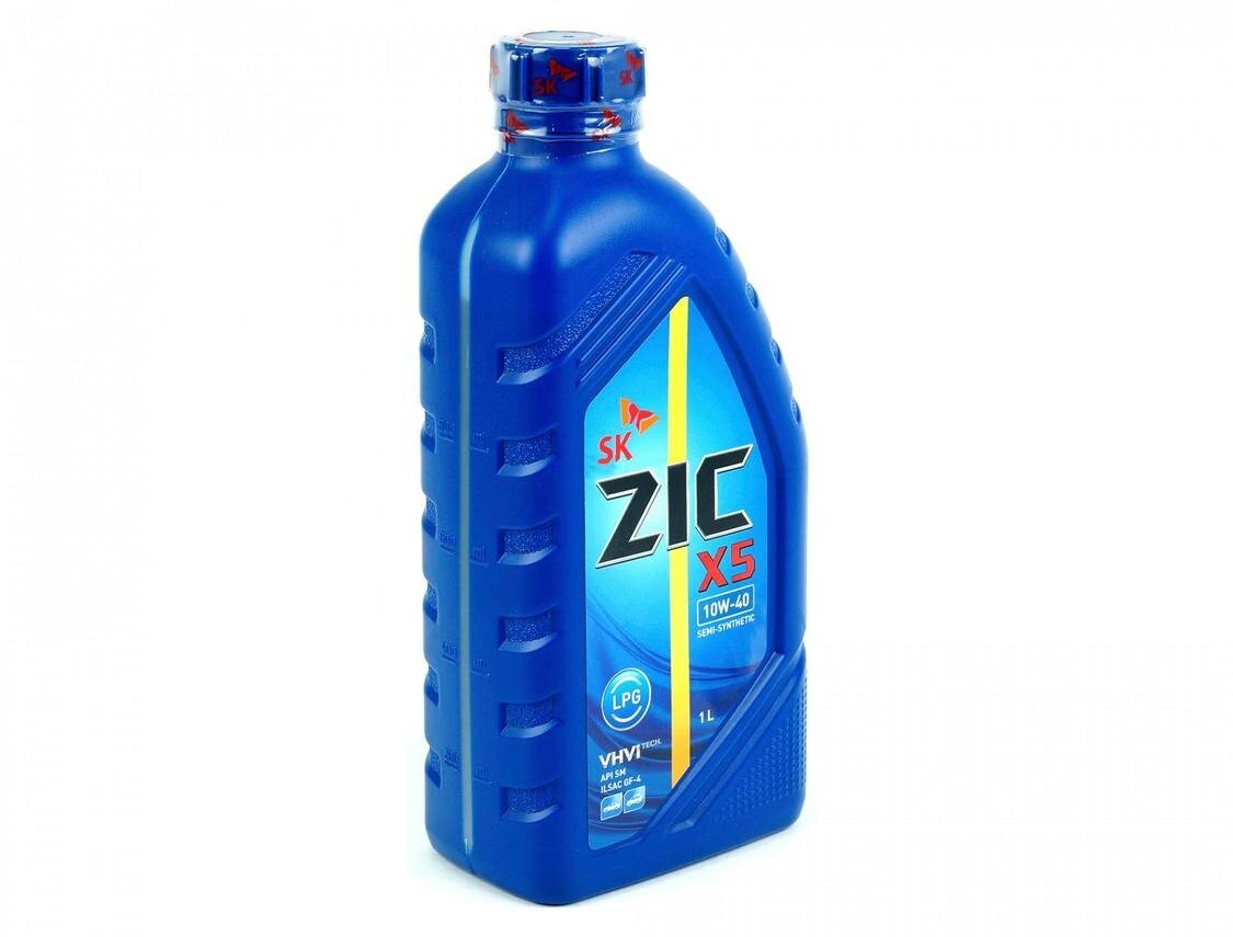 Масло моторное полусинтетическое zic x5 10w-40 (1л)