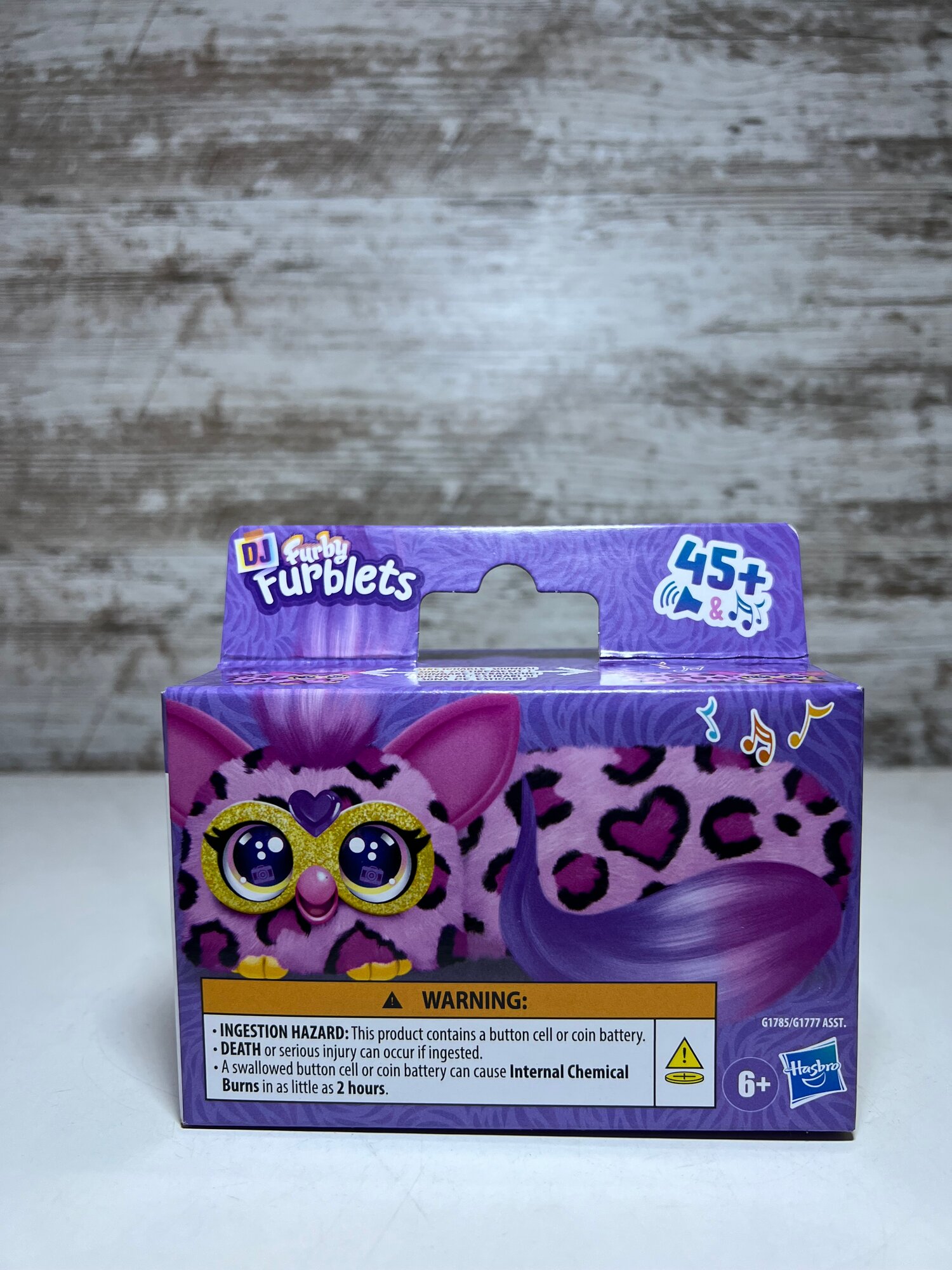 Ферби интерактивная игрушка Hasbro Furby DJ Furblets Kitt-Ee-Luv, 10 см от Hasbro, можно растягивать, они могут петь