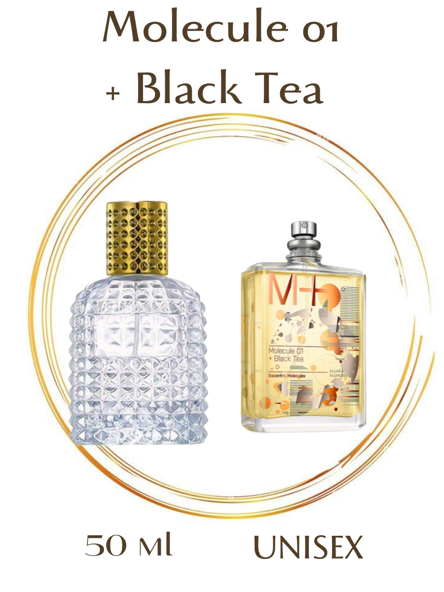 Духи парфюм Molecule 01 + Black Tea спрей 50 мл унисекс, фужерные