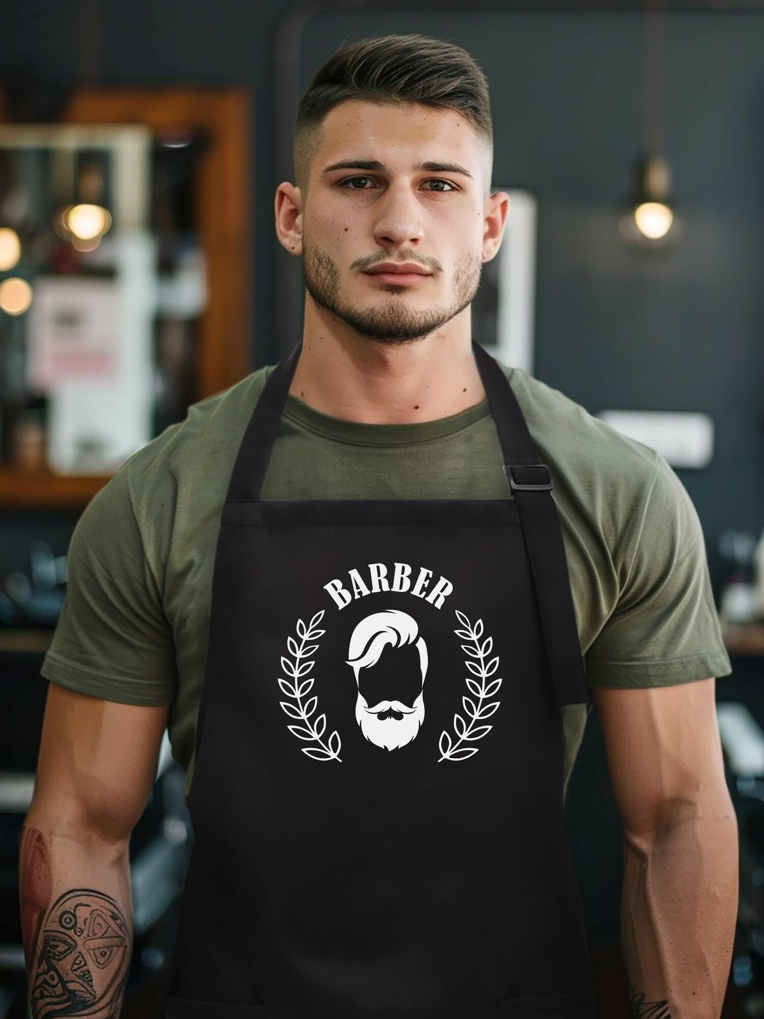 Фартук рабочий для парикмахера / барбера