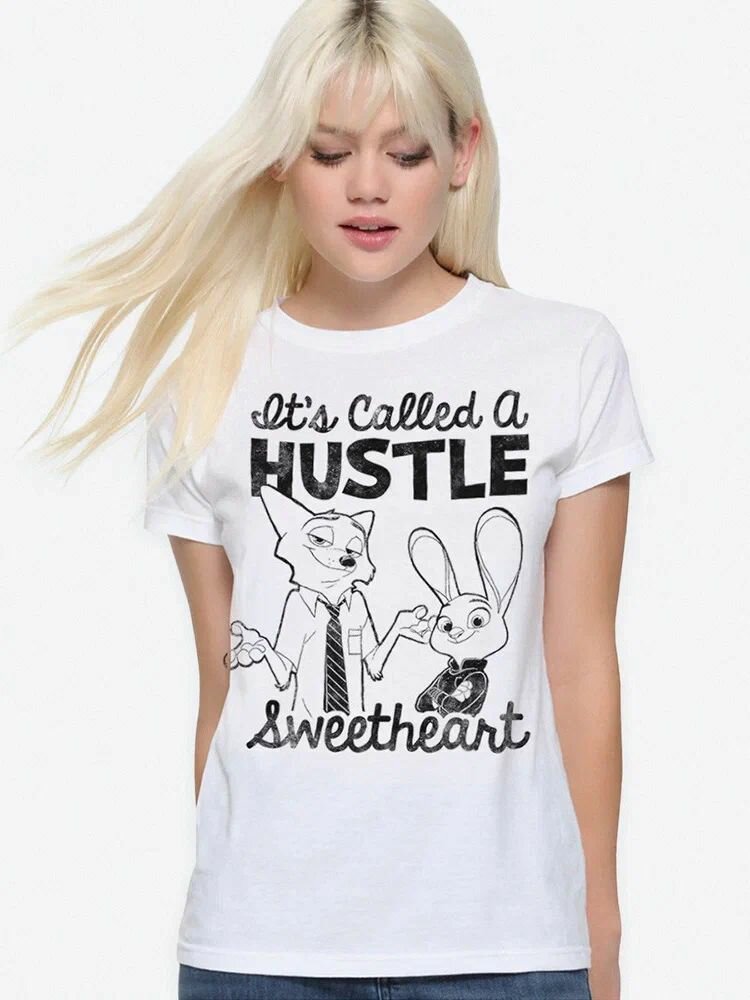 Футболка DreamShirts Studio Зверополис / Ник и Джуди / Женская