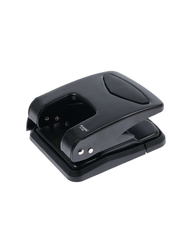 Дырокол 40л метал черный, с линейкой 10924135