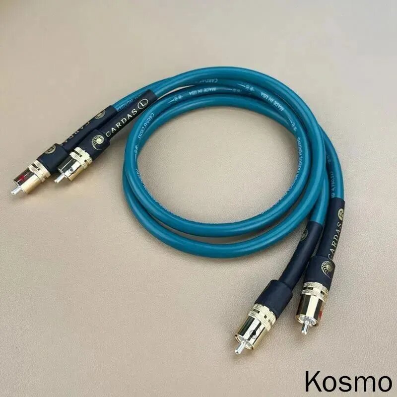 Аудиокабель Cardas Clear Light RCA/RCA, 0.5 м, зеленый, OFC, двойное экранирование