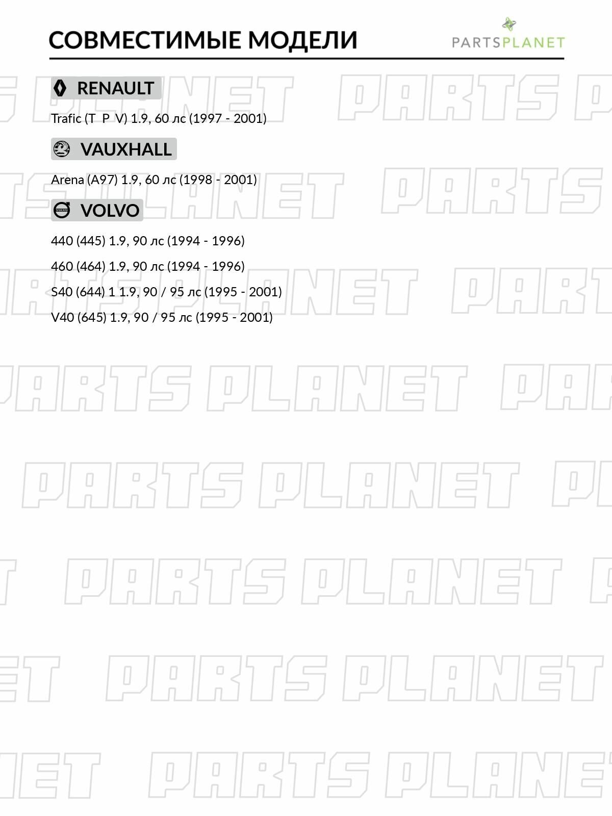 Комплект болтов ГБЦ для Рено Меган 1 1996-2003, Классик 1 1996-2003, Сценик 1997-1999, Сценик 1 1999-2001, Талия 1 1998-2002 арт 143216101 — фото 1